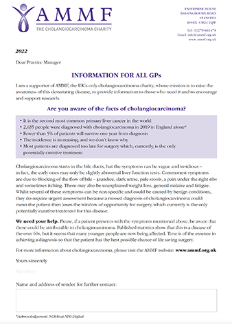 GP Awareness Campaign 2022Is your GP Practice CCA Aware? - AMMF